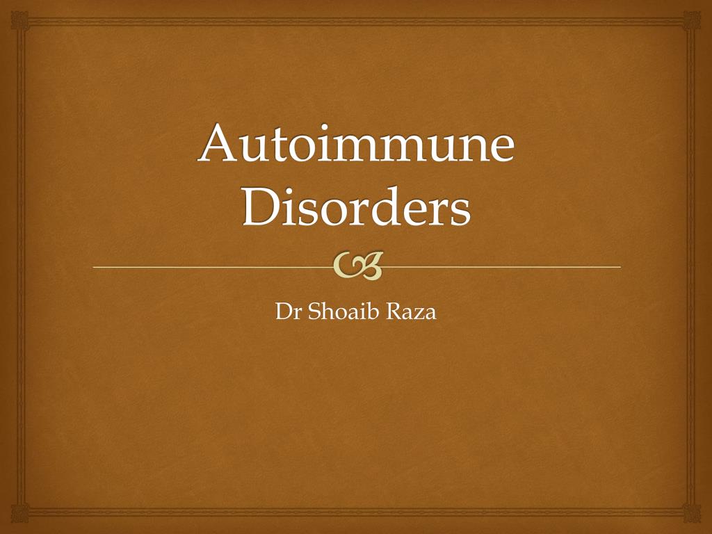 PPT - Autoimmune Disorders PowerPoint Presentation, free download - ID ...