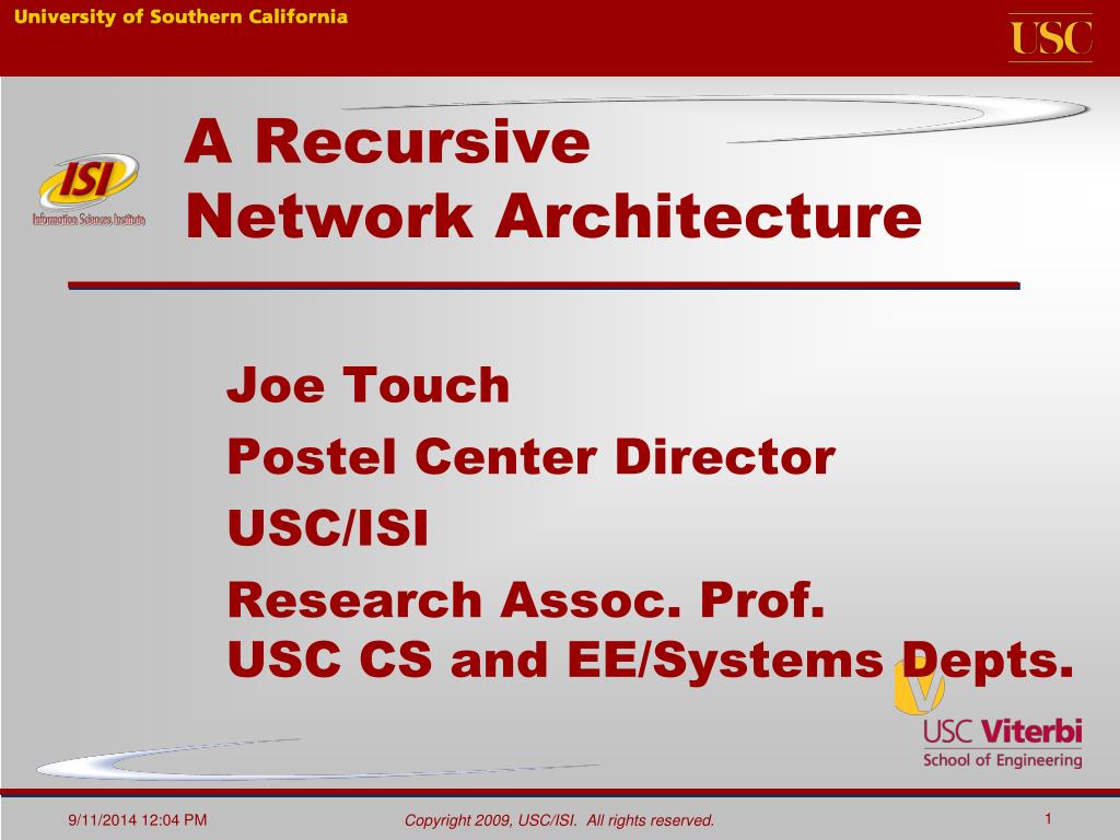 PPT - A Recursive Network Architecture PowerPoint Presentation, free ...