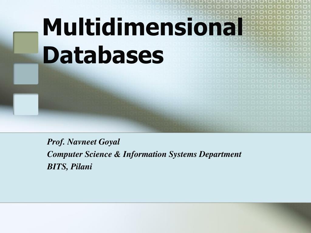 PPT - Multidimensional Databases PowerPoint Presentation, free download ...