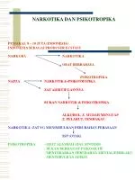 PPT - NARKOTIKA, ALKOHOL, PSIKOTROPIKA DAN ZAT-ZAT ADIKTIF PowerPoint ...