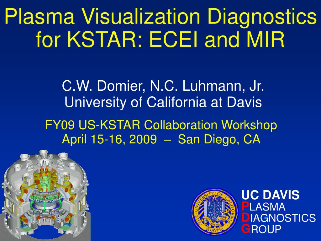 PPT - Plasma Visualization Diagnostics for KSTAR: ECEI and MIR ...