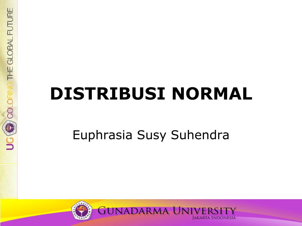PPT - DISTRIBUSI NORMAL PowerPoint Presentation, free download - ID:4257891