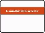 PPT - Formal Letter Writing PowerPoint Presentation, free download - ID ...