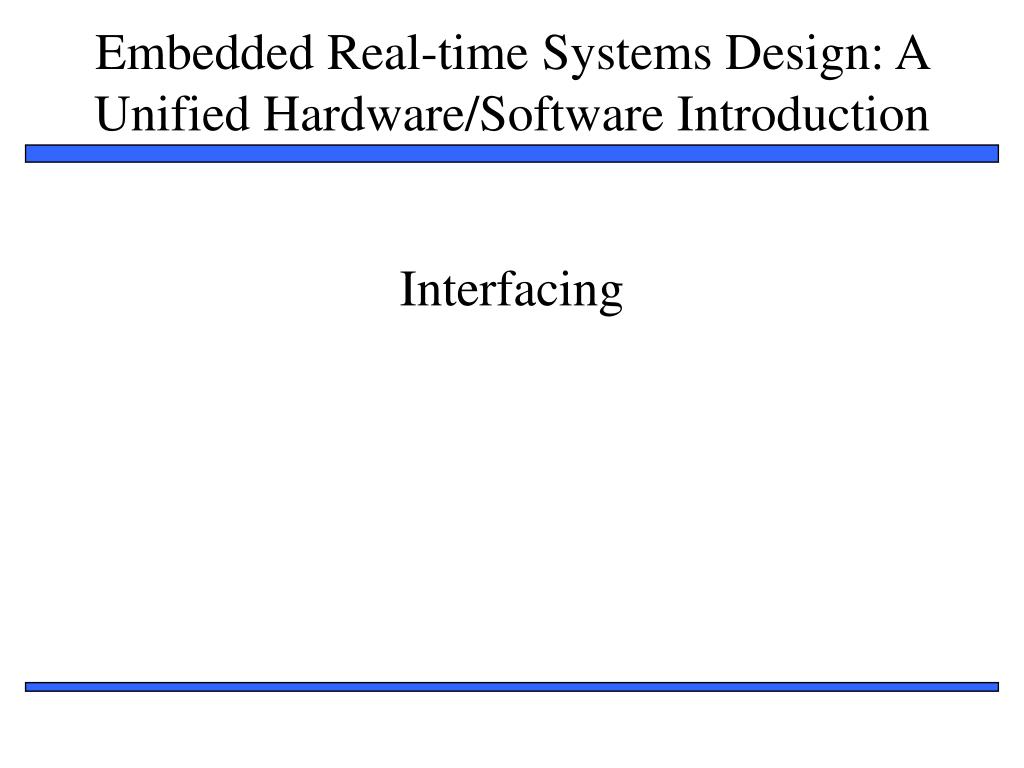 PPT - Interfacing PowerPoint Presentation, free download - ID:4263837