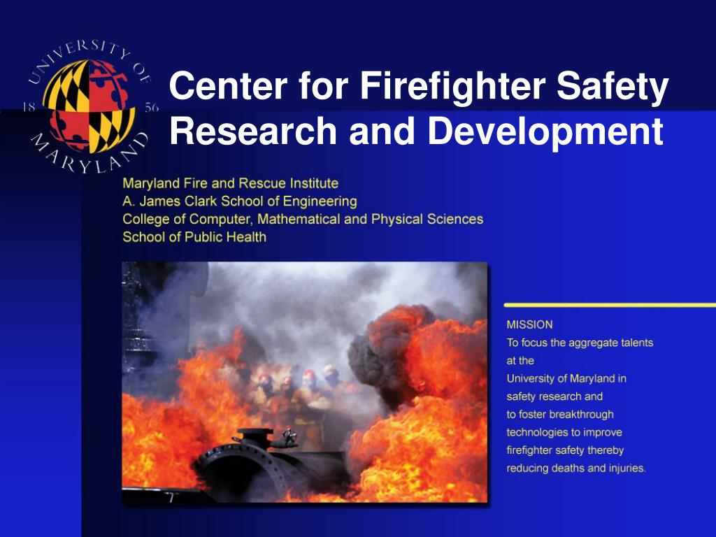 PPT - Innovative Solutions for Firefighter Safety Research PowerPoint ...