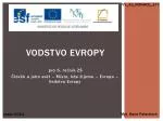 PPT - EVROPA – povrch a vodstvo PowerPoint Presentation, free download ...