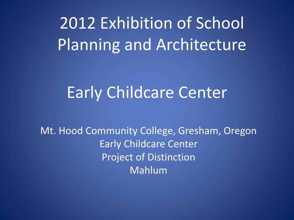 PPT - Early Childcare Center PowerPoint Presentation, free download ...