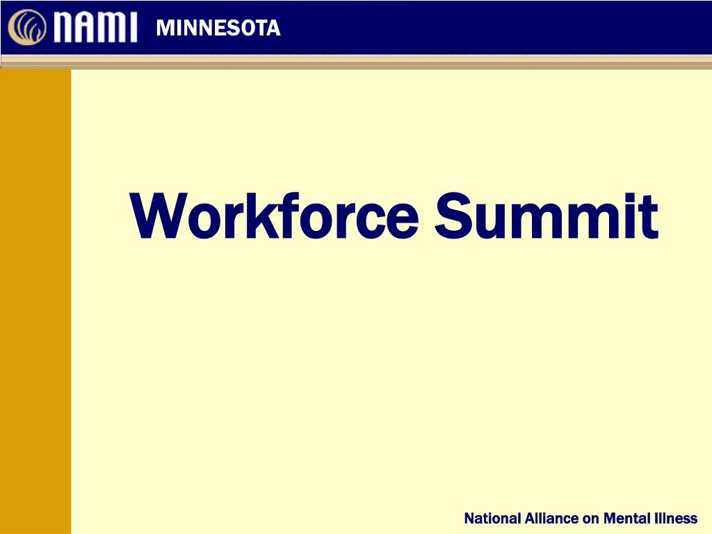 PPT - Workforce Summit PowerPoint Presentation, free download - ID:4273021