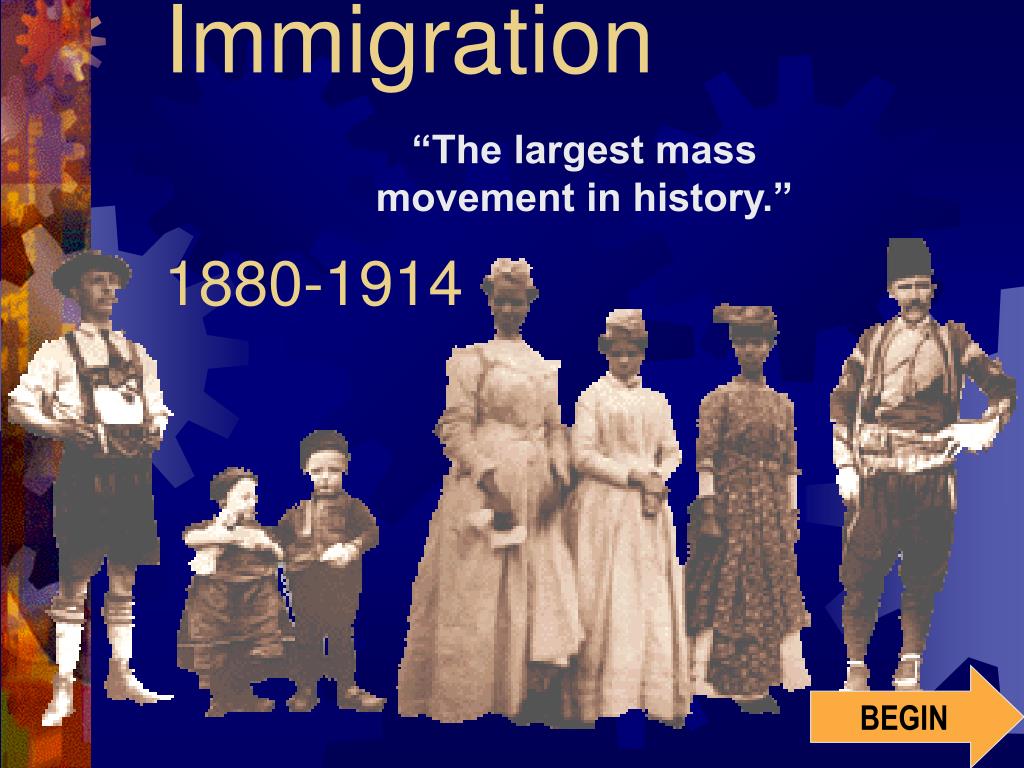 PPT - Immigration 1880-1914 PowerPoint Presentation, free download - ID ...