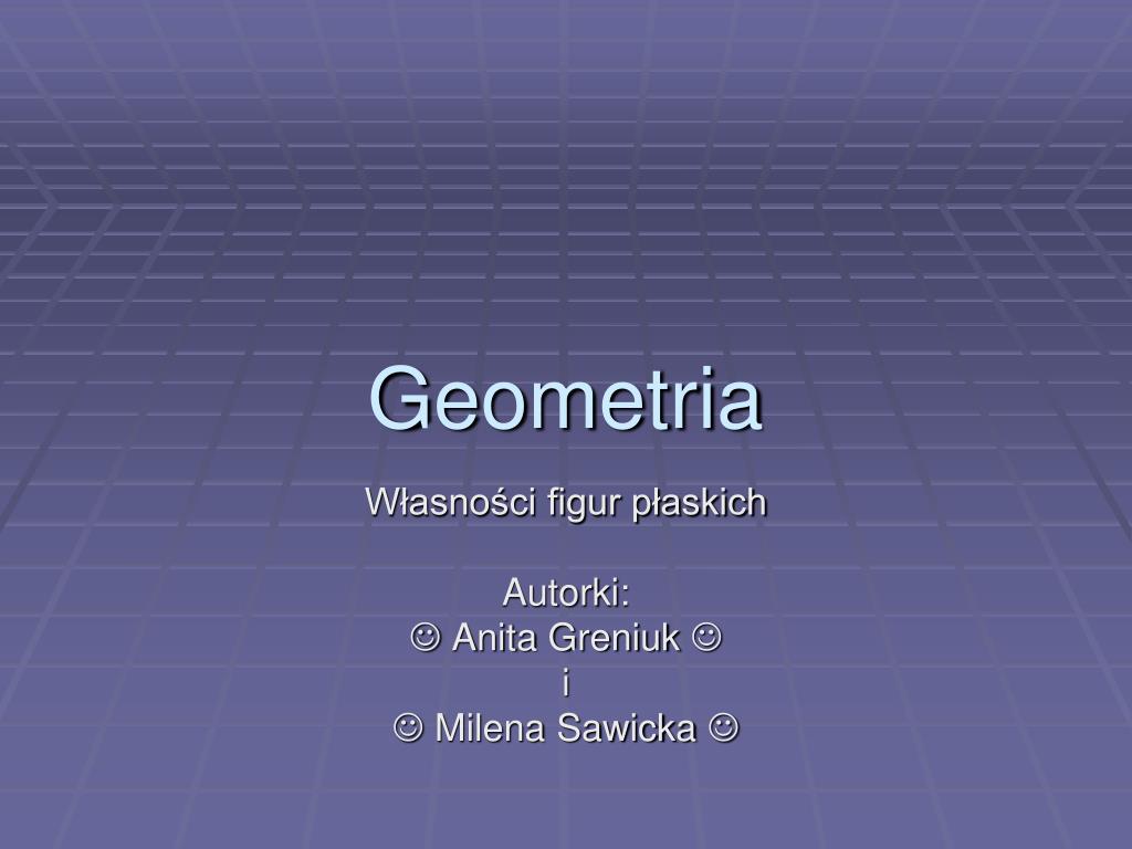 PPT - Geometria PowerPoint Presentation, free download - ID:4275661