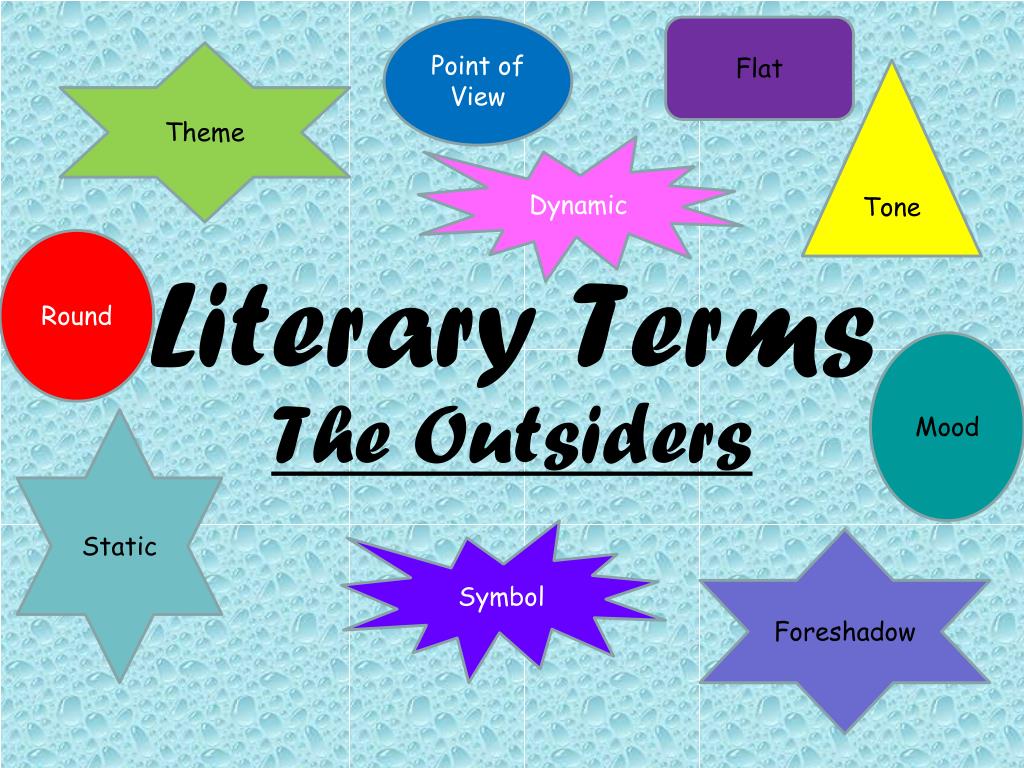 PPT - Literary Terms PowerPoint Presentation, free download - ID:4281878