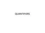 PPT - QUANTIFIERS PowerPoint Presentation, free download - ID:9175342