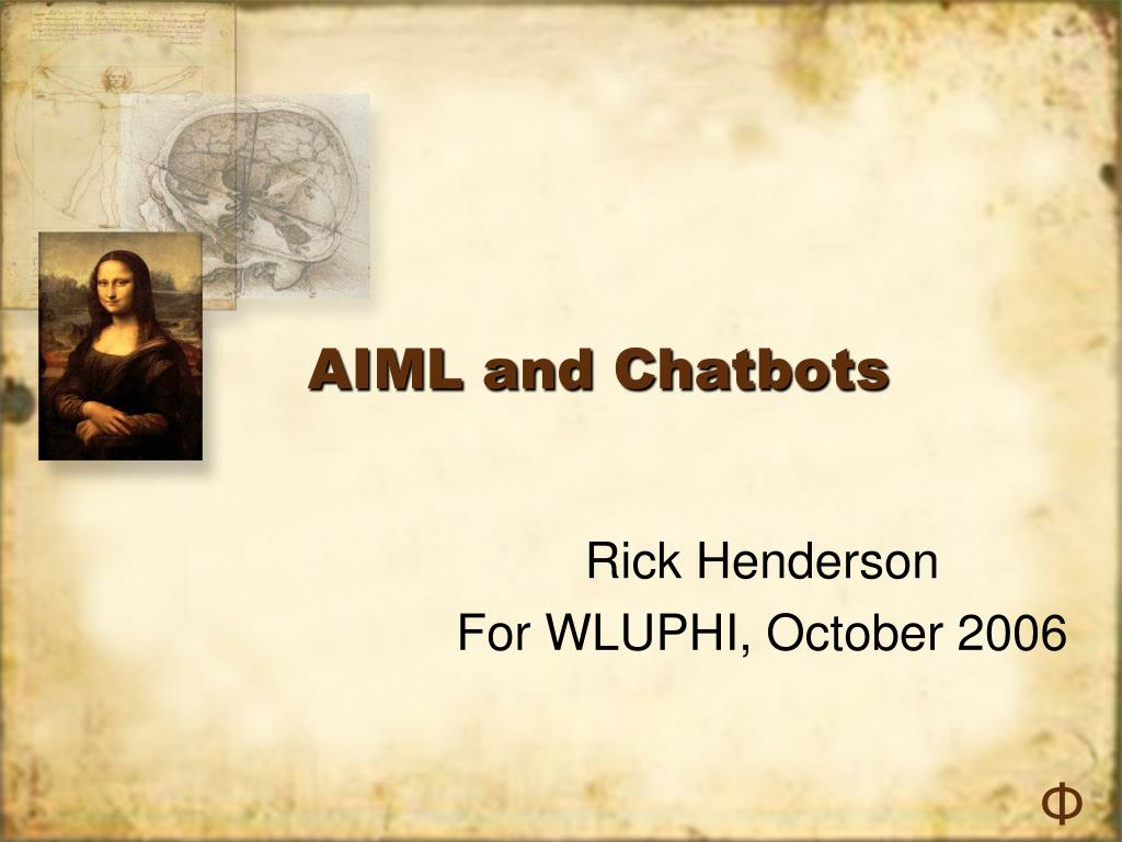 PPT - AIML and Chatbots PowerPoint Presentation, free download - ID:4287316