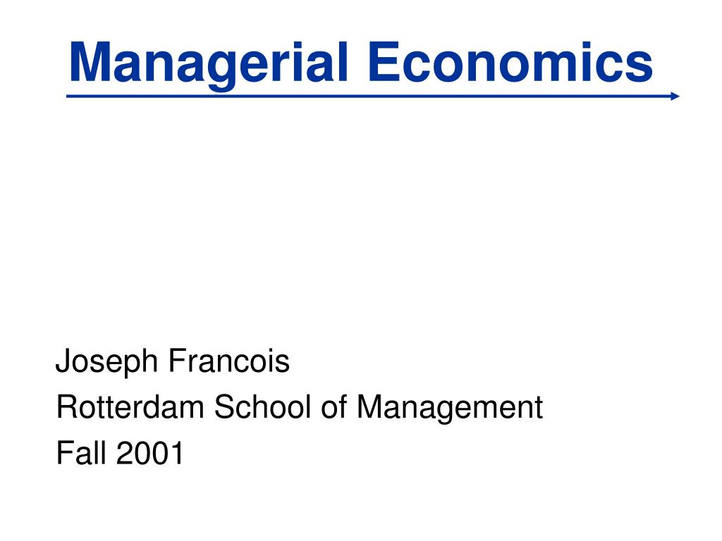 PPT - Managerial Economics PowerPoint Presentation, free download - ID ...