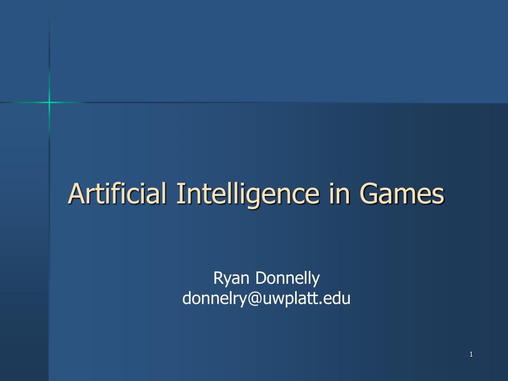 PPT - Artificial Intelligence in Games PowerPoint Presentation, free ...