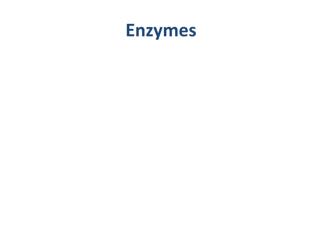 PPT - Enzymes PowerPoint Presentation, free download - ID:4288259