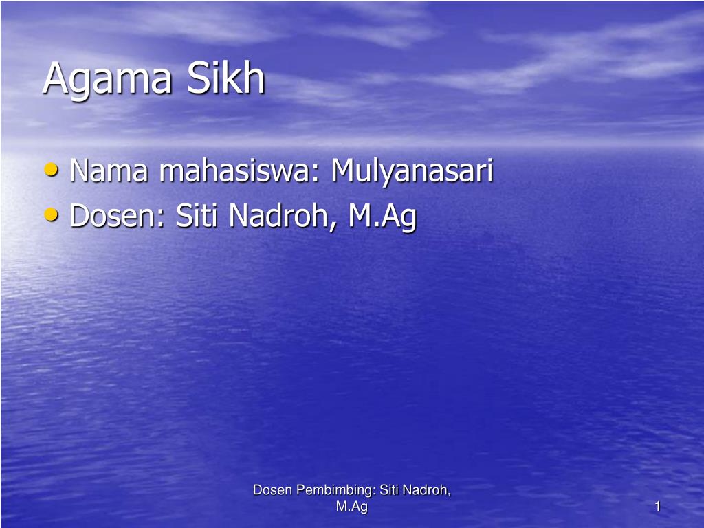 PPT - Agama Sikh PowerPoint Presentation, free download - ID:4290874