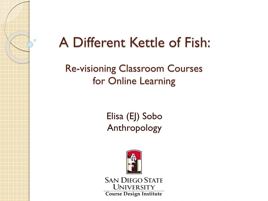 PPT - A Different Kettle of Fish: PowerPoint Presentation, free ...
