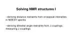 PPT - Solving NMR structures II PowerPoint Presentation, free download - ID:612244