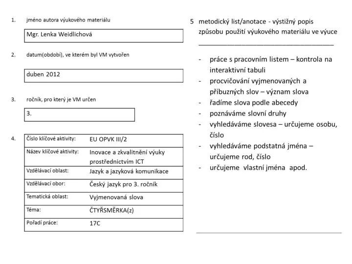 PPT - Ruzyně brzy jazyk nazývat ozývat jazylka PowerPoint Presentation ...