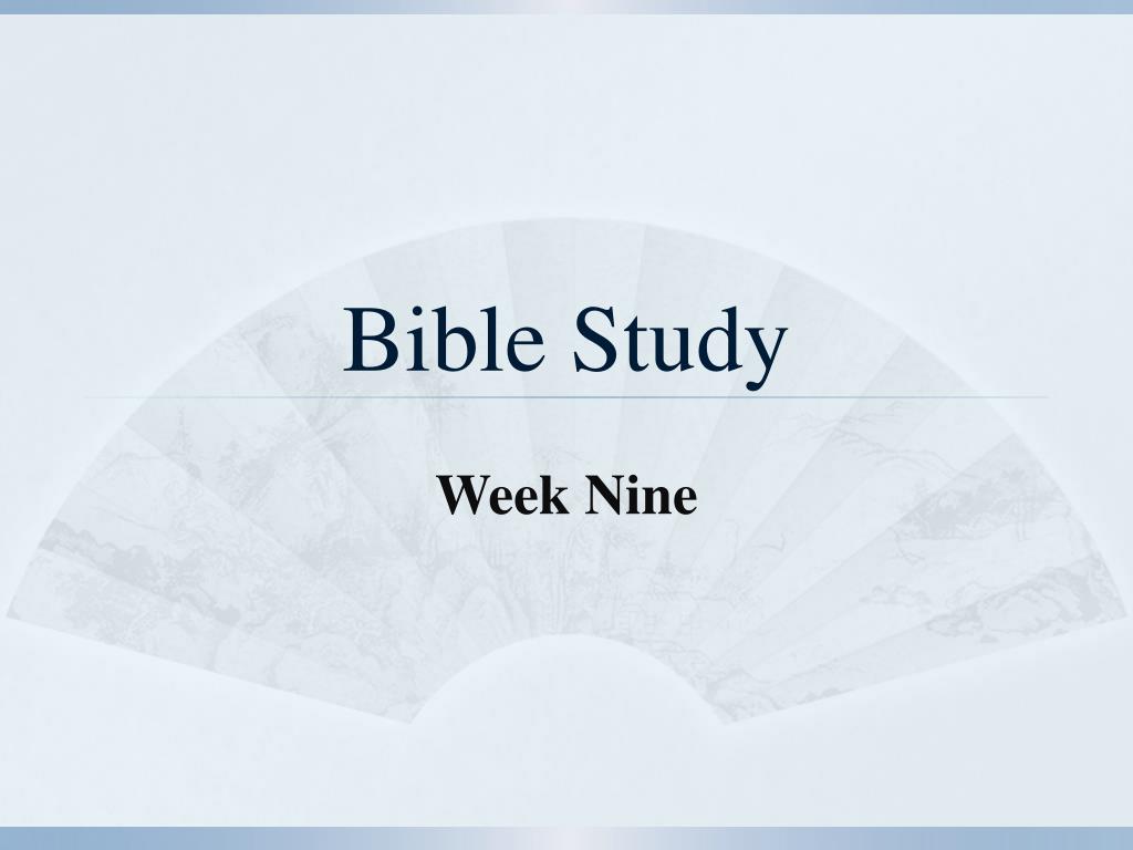 PPT - Bible Study PowerPoint Presentation, free download - ID:4296873