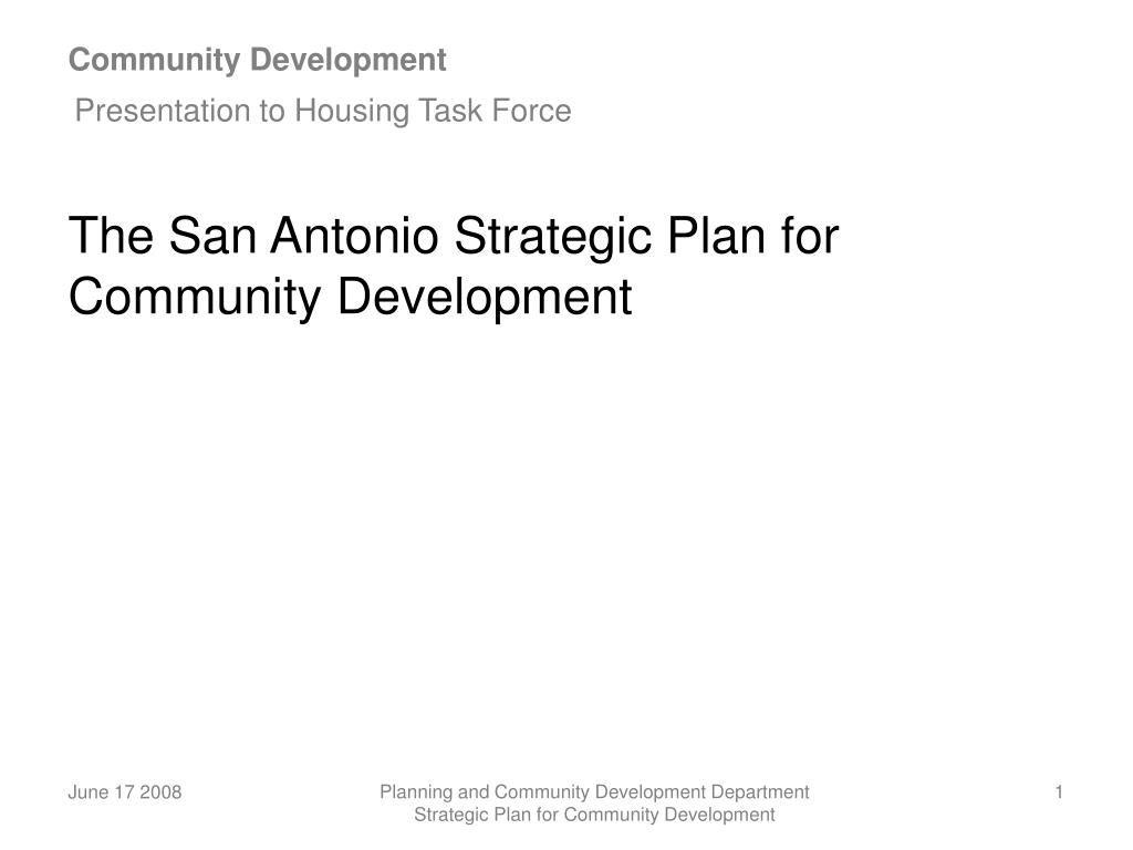PPT - Community Development PowerPoint Presentation, free download - ID ...