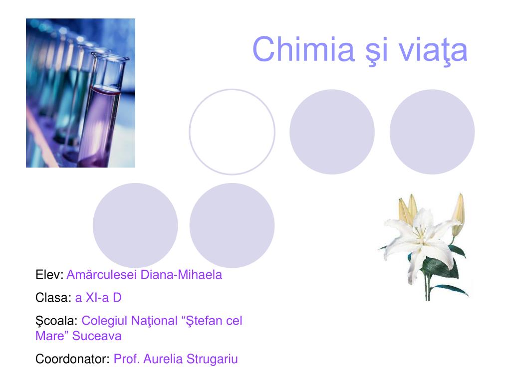 PPT - Chimia şi viaţa PowerPoint Presentation, free download - ID:4300098