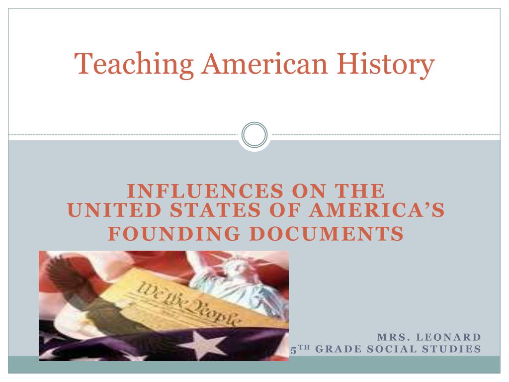 PPT - Teaching American History PowerPoint Presentation, free download ...