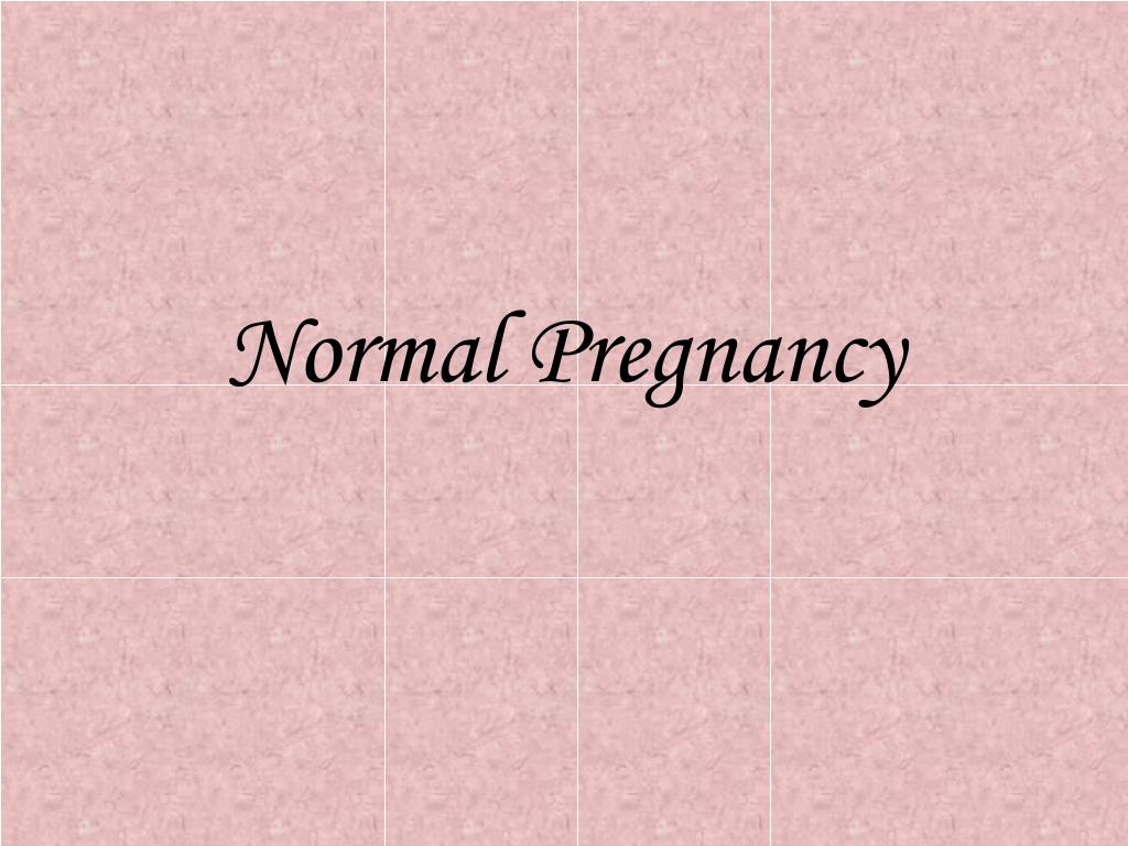 PPT - Normal Pregnancy PowerPoint Presentation, free download - ID:4302768