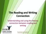 PPT - The Reading-Writing-Spelling Connection PowerPoint Presentation ...