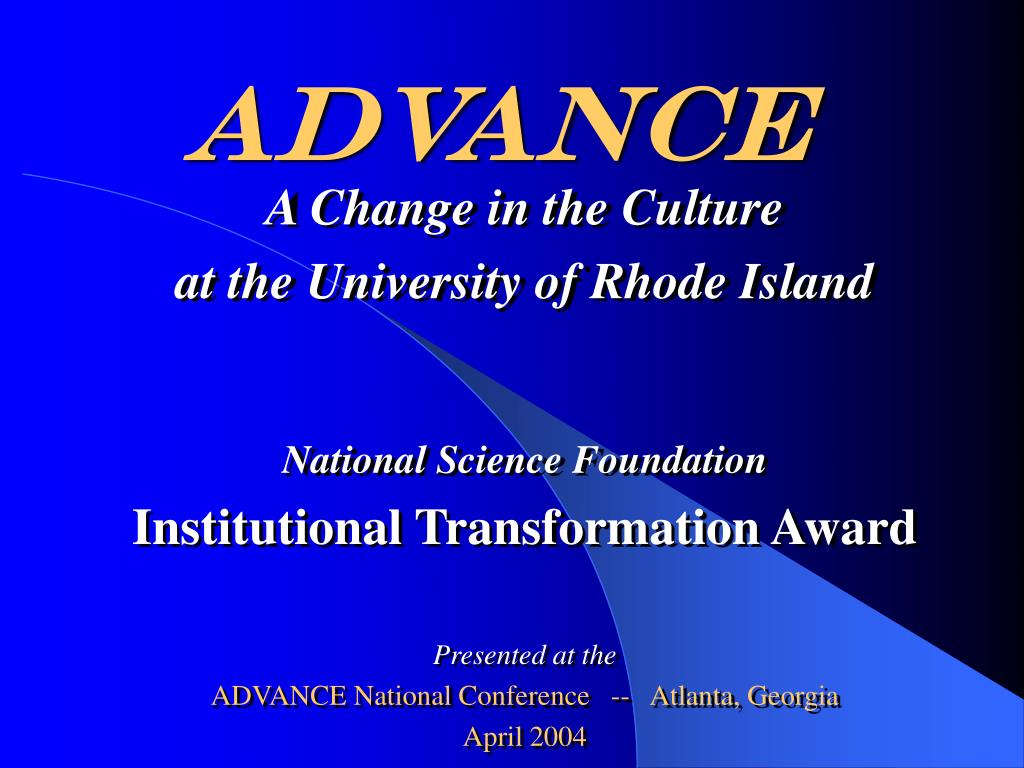 PPT - ADVANCE PowerPoint Presentation, free download - ID:4305600