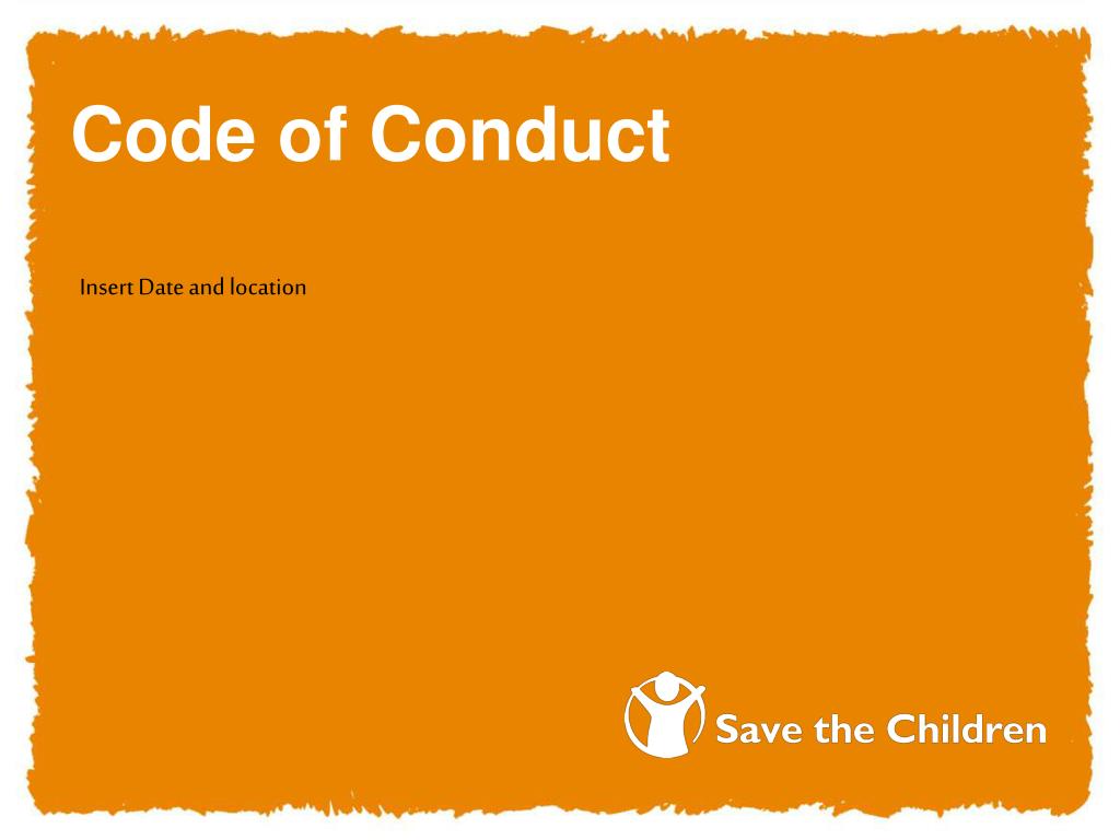PPT - Code of Conduct PowerPoint Presentation, free download - ID:4306853