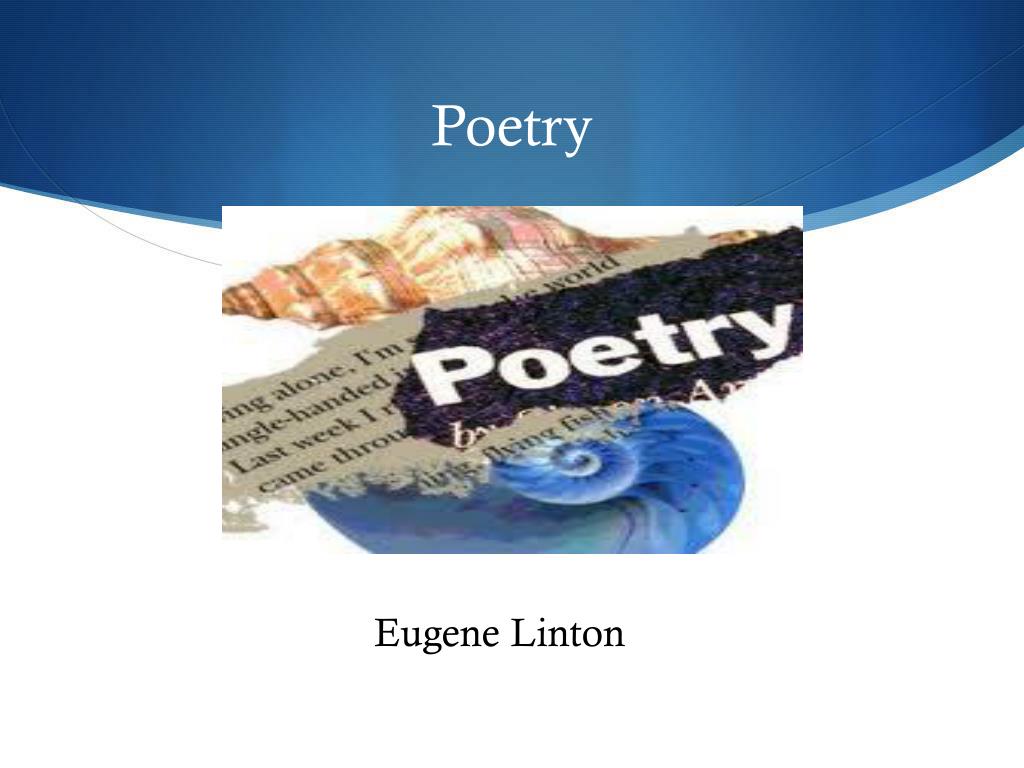 PPT - A Journey Through Poetry: Exploring Nature, Fear, and Memory ...
