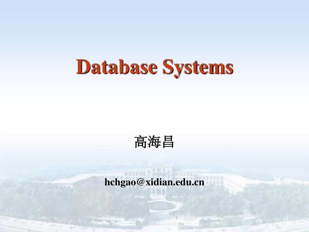 PPT - Database Systems PowerPoint Presentation, free download - ID:4307885