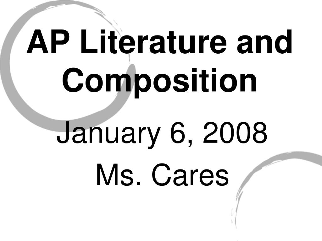 PPT - AP Literature and Composition PowerPoint Presentation, free ...