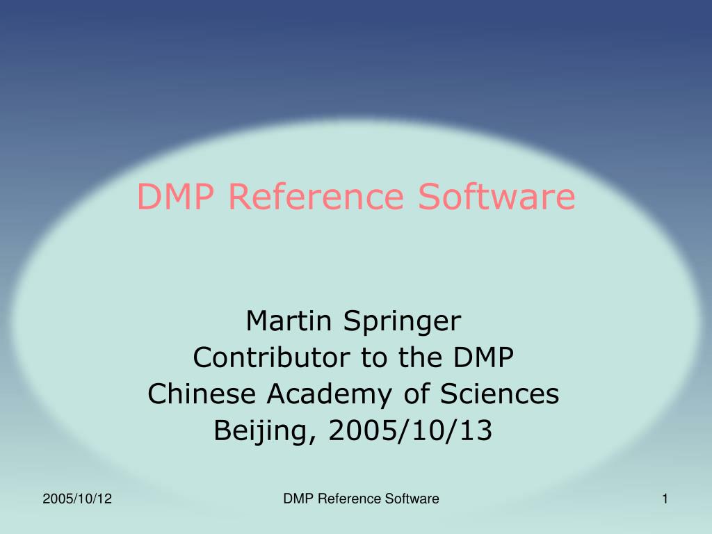 PPT - DMP Reference Software: Enhancing Content Distribution with DRM ...