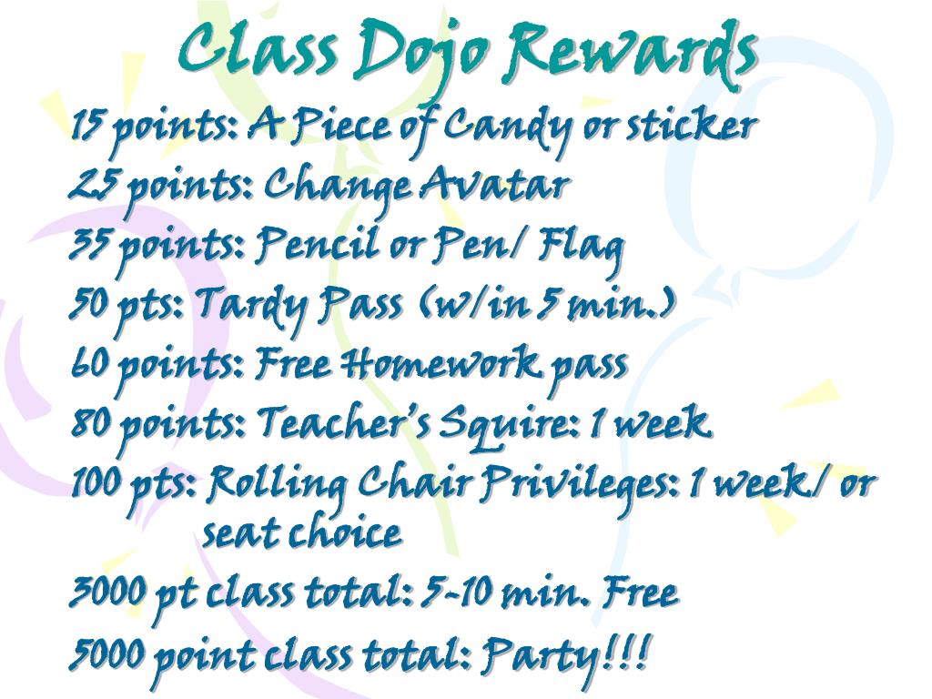 PPT - Class Dojo Rewards PowerPoint Presentation, free download - ID ...