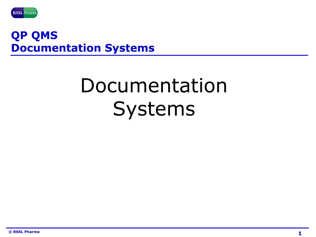 PPT - QP QMS Documentation Systems PowerPoint Presentation, free ...