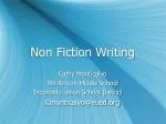 PPT - Types of non-fiction narrative writing PowerPoint Presentation ...