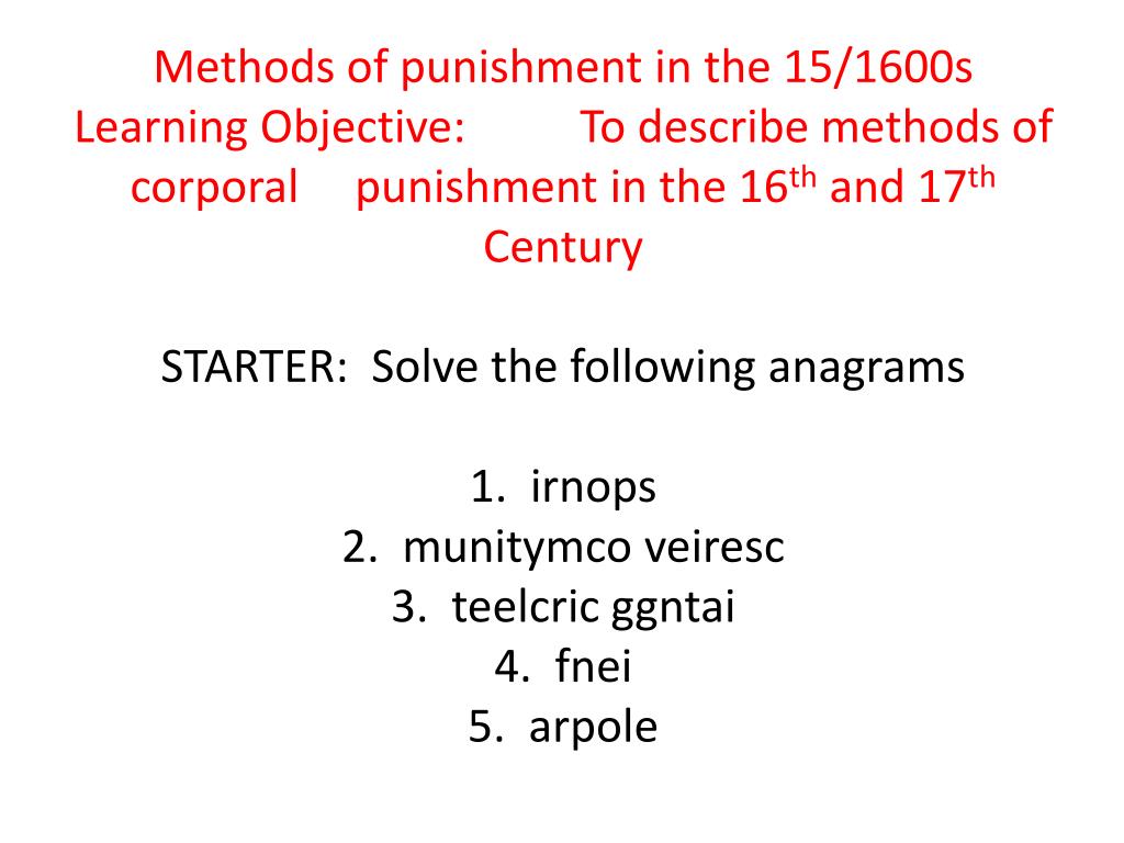 PPT - What is corporal punishment? PowerPoint Presentation, free ...