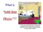 PPT - INTRODUCTION TO SOLID STATE PHYSICS PowerPoint Presentation, free ...