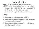 PPT - Normalization PowerPoint Presentation, free download - ID:9435993