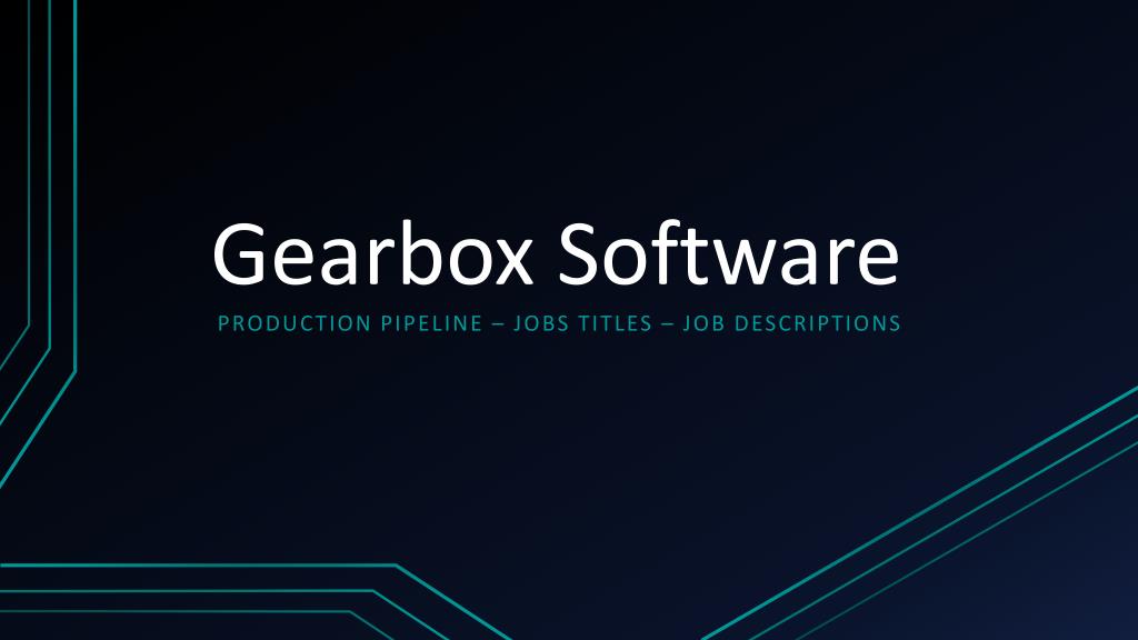PPT - Gearbox Software PowerPoint Presentation, free download - ID:4328006