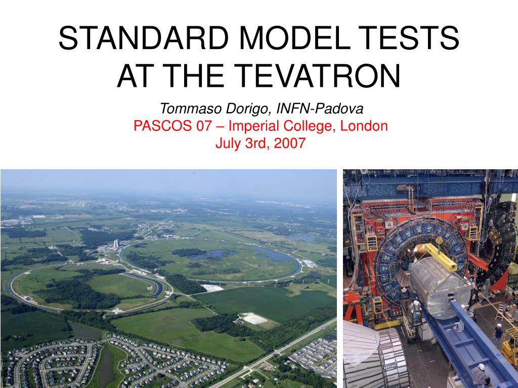 PPT - Exploring the Standard Model at the Tevatron Collider PowerPoint ...