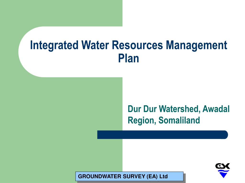 PPT - Integrated Water Resources Management Plan PowerPoint ...