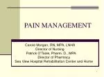 PPT - Pain Management PowerPoint Presentation, free download - ID:161581