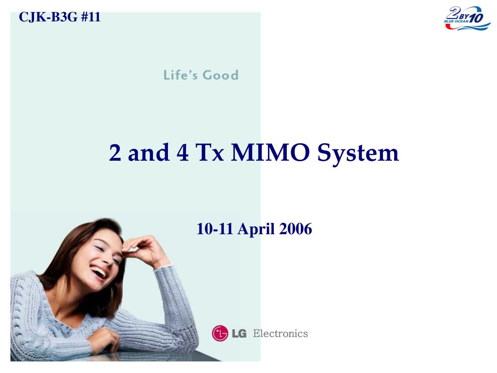 PPT - 2 and 4 Tx MIMO System PowerPoint Presentation, free download ...