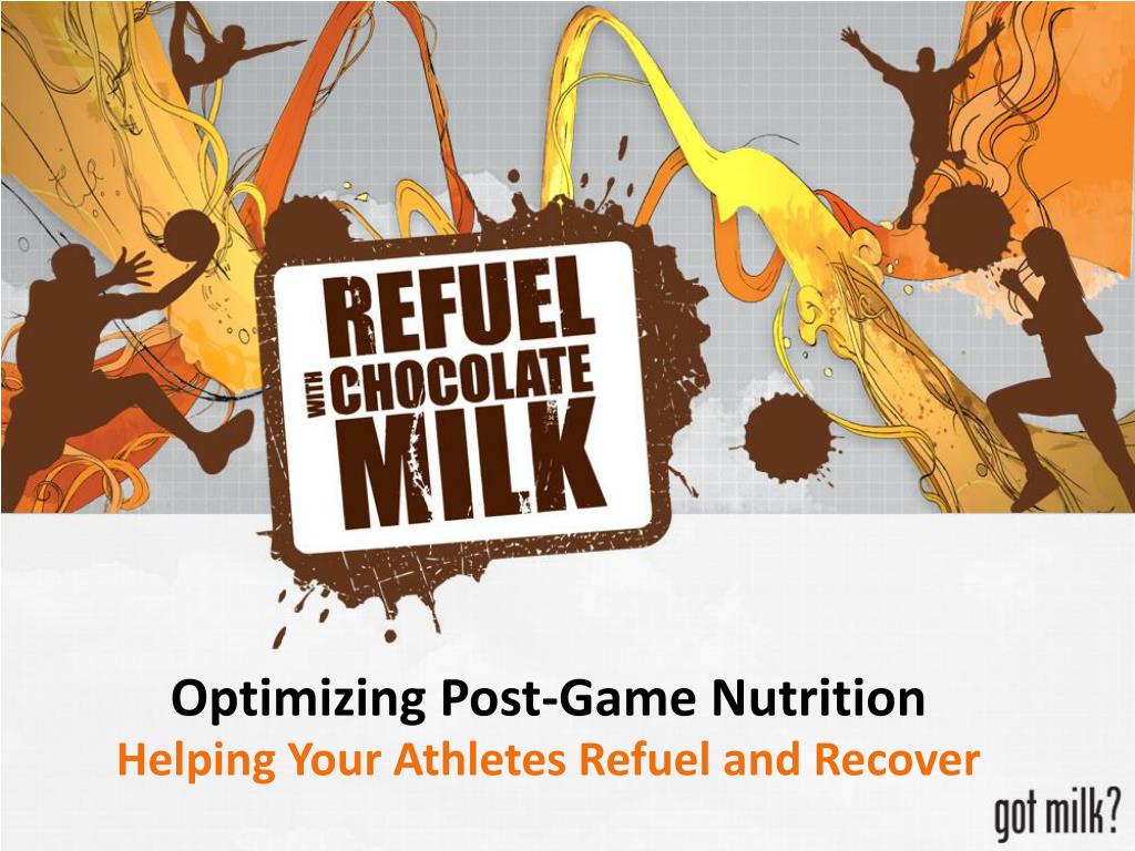PPT - Optimizing Post-Game Nutrition PowerPoint Presentation, free ...