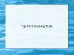 PPT - Interface Design for Hacking Tools PowerPoint Presentation, free ...