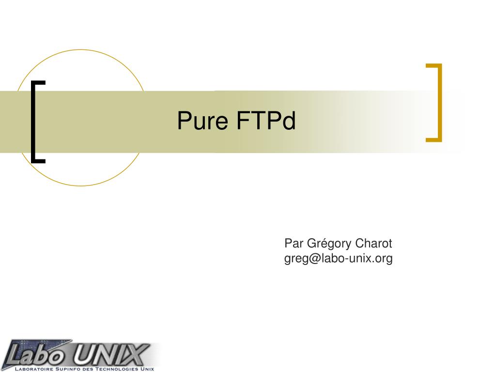 PPT - Pure FTPd PowerPoint Presentation, free download - ID:4338827